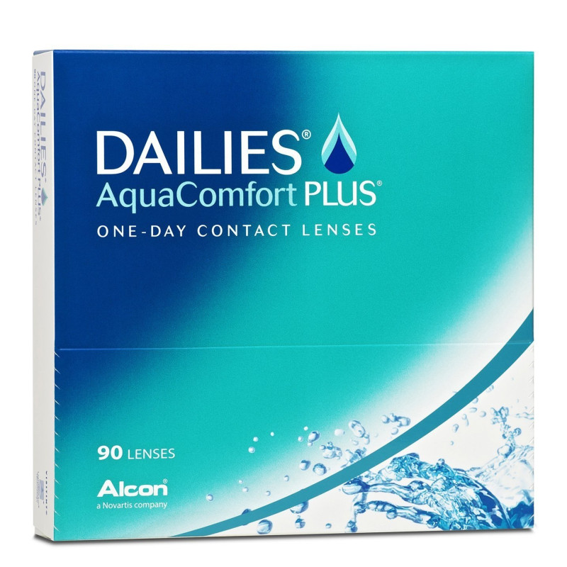 Alcon Focus DAILIES Aqua Comfort Plus, 90 Tageslinsen