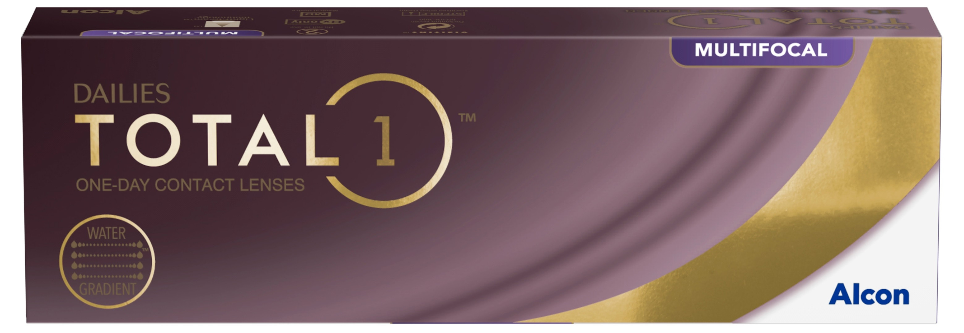 Alcon DAILIES TOTAL1 Multifocal, Tageslinsen 30er-Packung