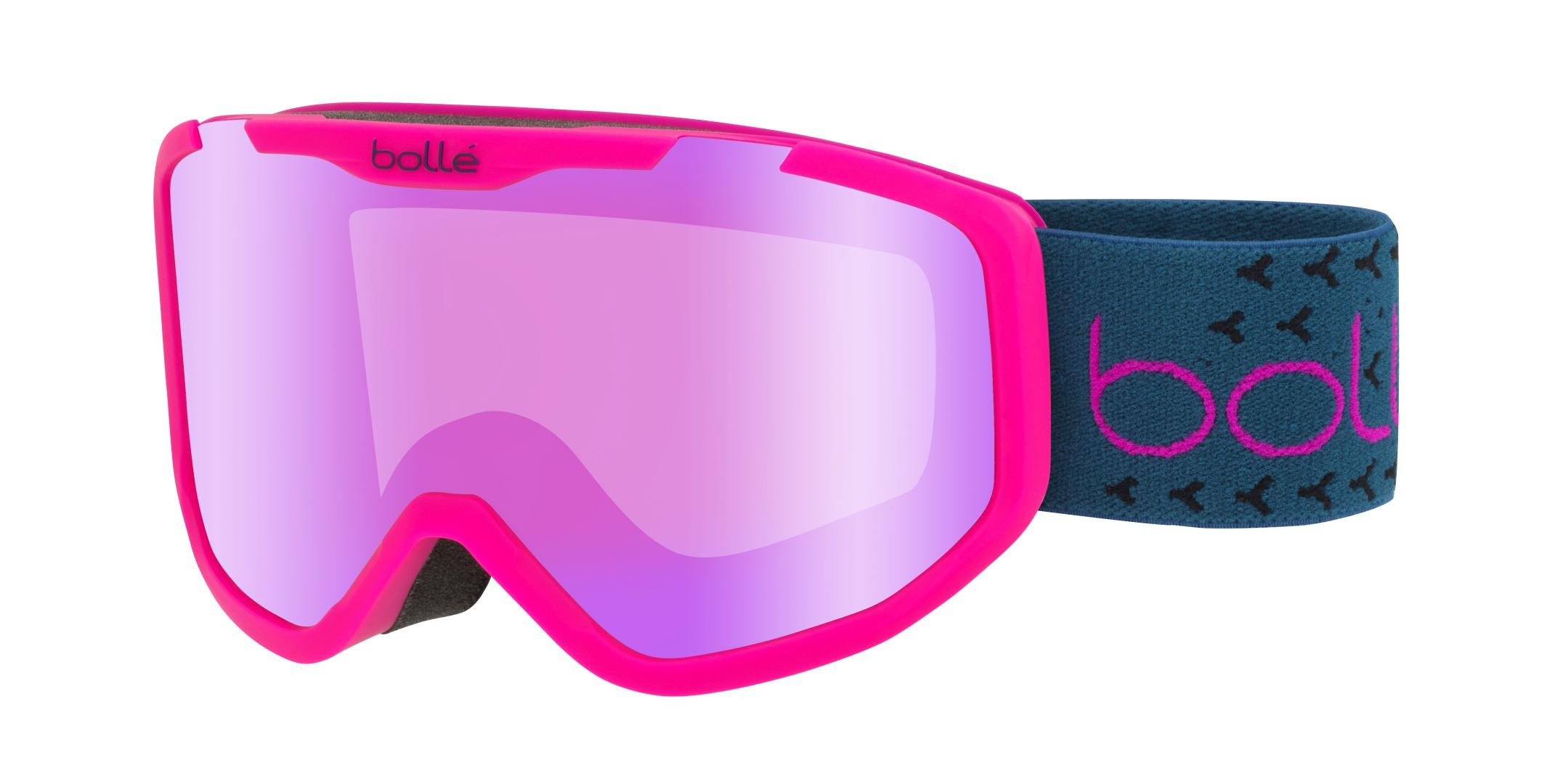 Bollé Rocket Plus-Matte Pink & Blue-Rose Gold