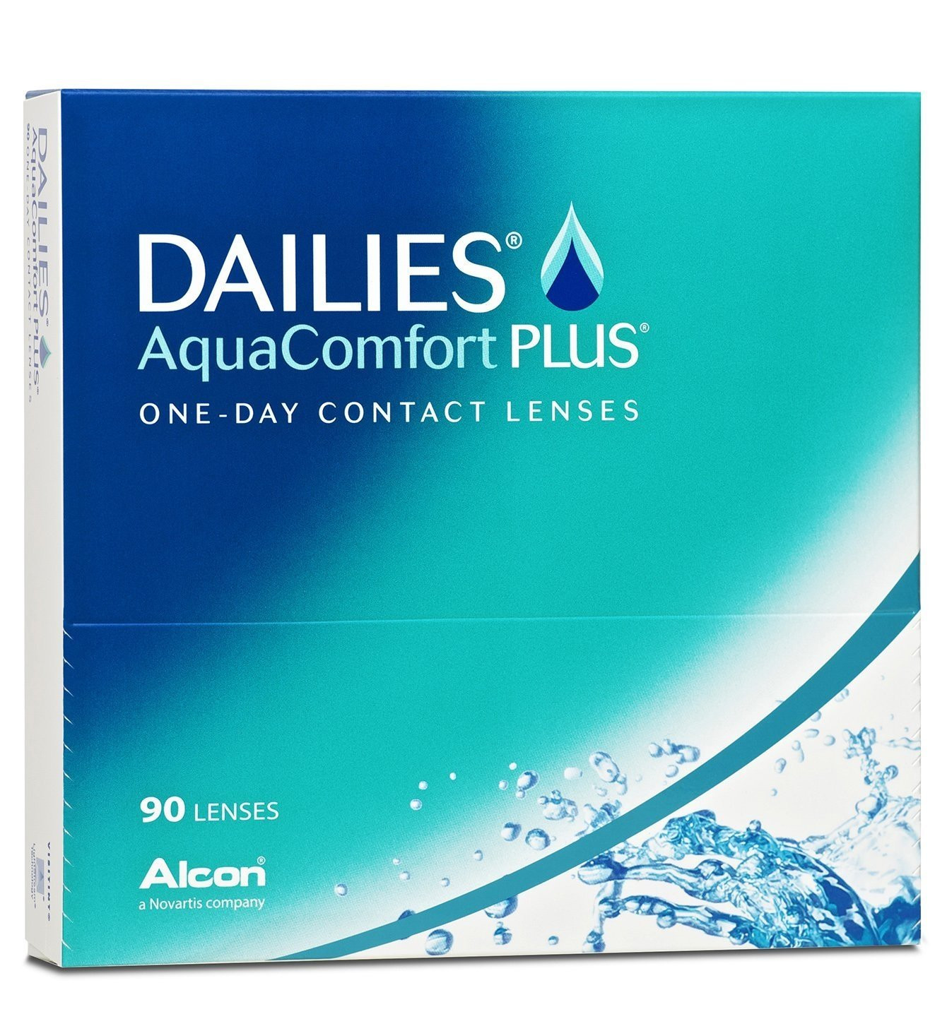 Alcon Focus DAILIES Aqua Comfort Plus, 90 Tageslinsen